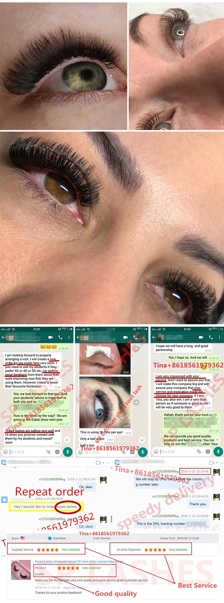 Diy Eyelashes Self-application Kit Private Label Eyelash Cluster ...