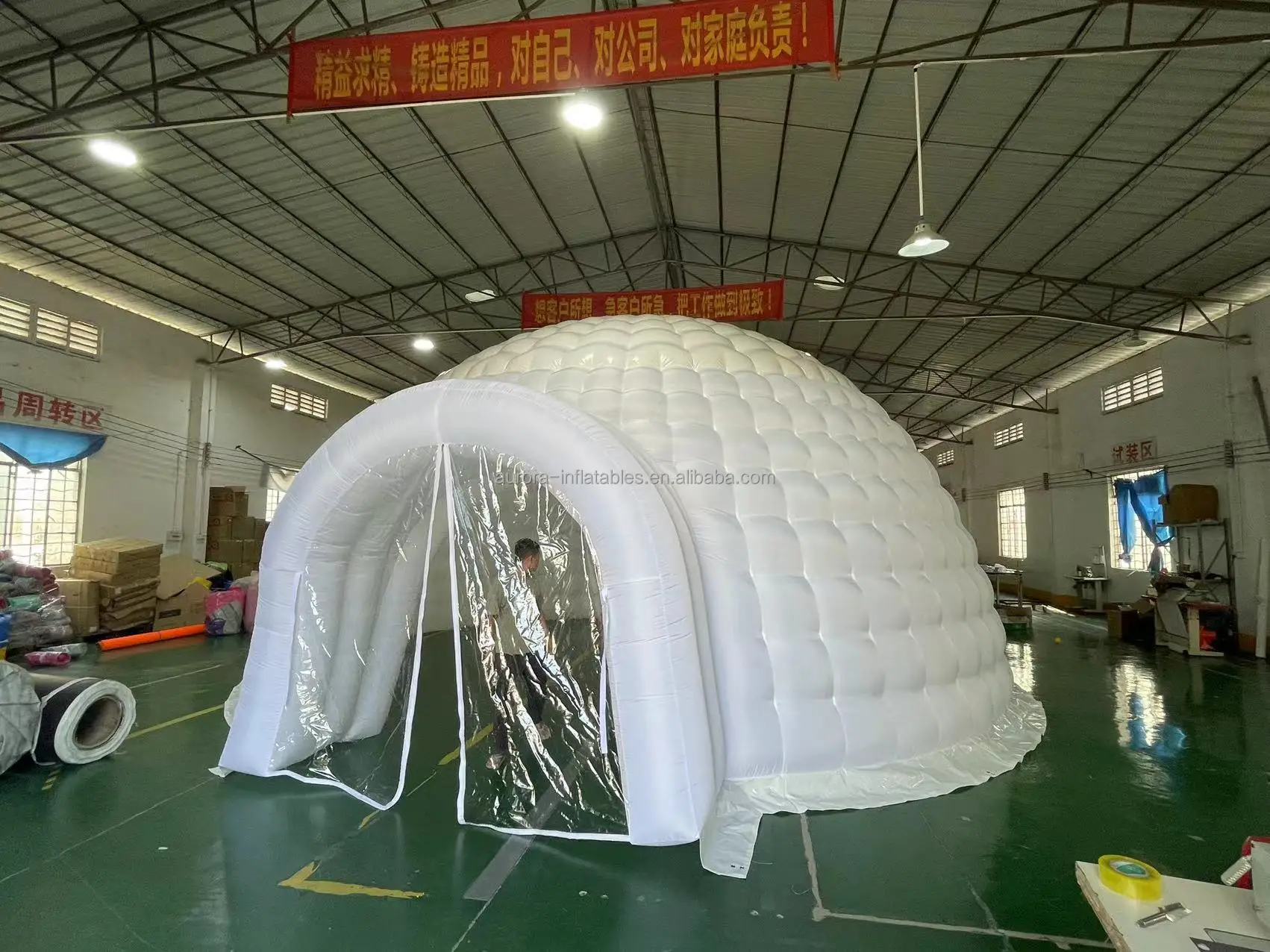 Luxury Inflatable Yurt Tent - Ultimate Camping Experience