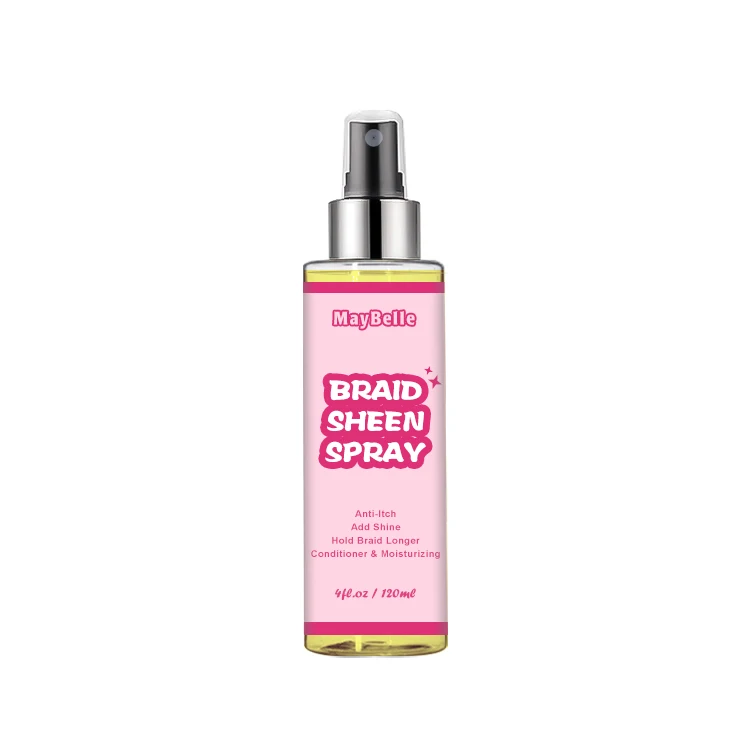 Nourishes Dry Hair 100ml Braid Mousse Custom Label Braid Sheen Spray ...