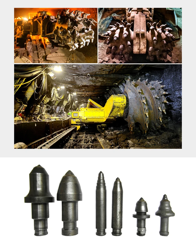 Replacement Rock Ripper Tooth/tipped Cutting Rock Drilling Bullet Teeth ...