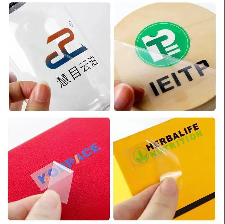 Customize Luxury Gold Adhesive Label Transfer Metal Sticker Waterproof ...