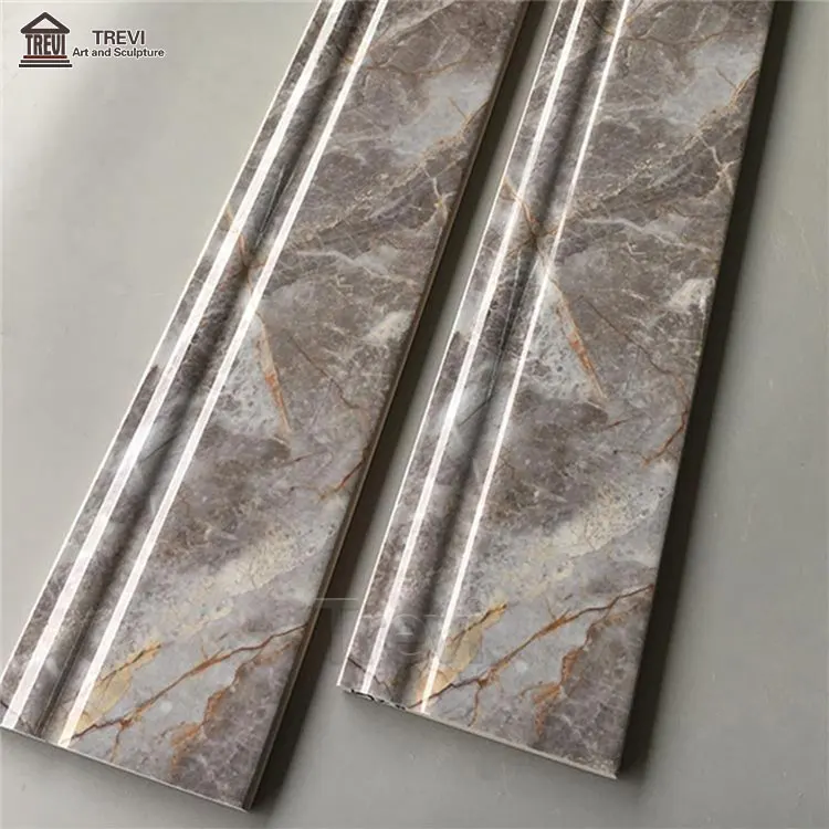 Natural Italian Stone Modern Designs Grey Marble Skirting Tiles ...