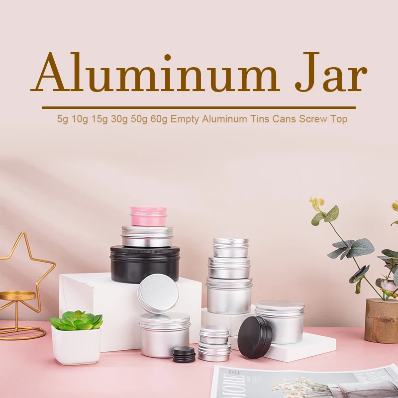 Aluminum Jars - Durable and Versatile Storage Solutions