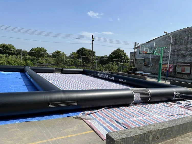 Inflatable Activities Outdoor Game 3v3 Inflatable Panna Soccer Arena ...