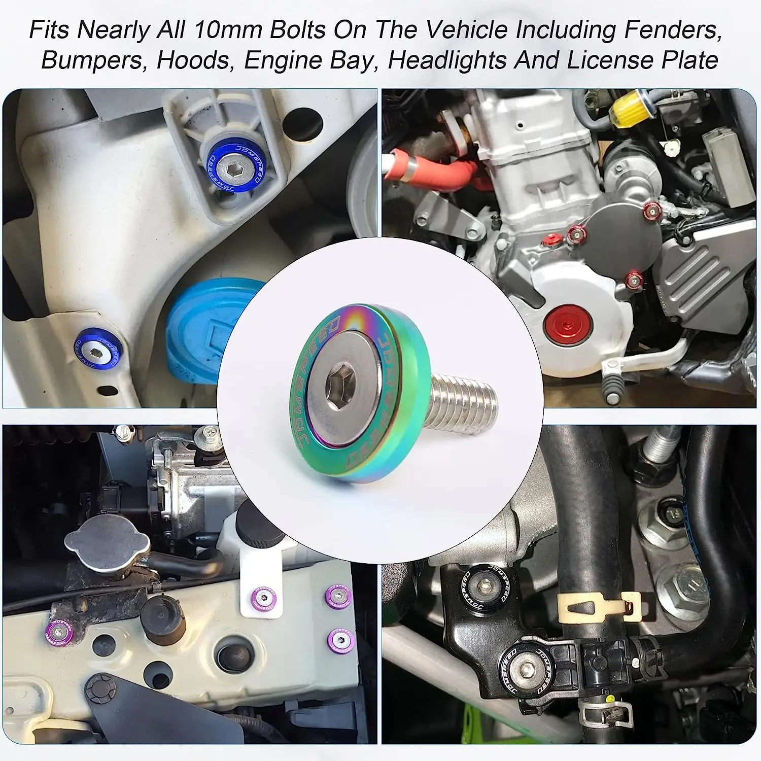 Factory Custom M6 Concave & Convex Spacers For Bicycle Bolts Parts ...