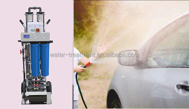 Portable Reverse Osmosis Desalination System for Garden Watering