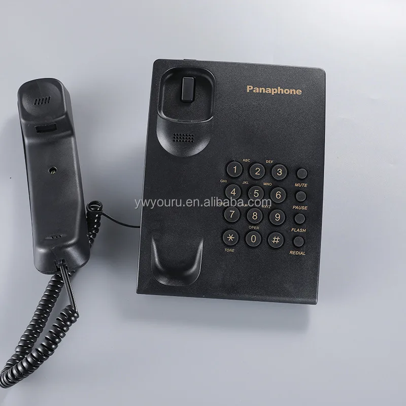 Basic Analog Phone System Desk Land Line Telephone For Hotel Room ...