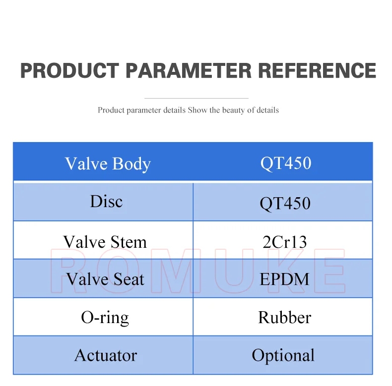 D671X-16Q Pneumatic Butterfly Valves - Ductile Iron Soft Seal