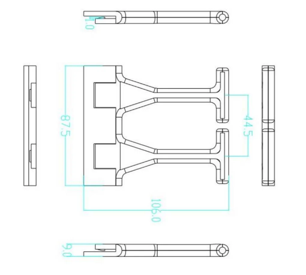 Enyoo Cable Management Finger - Compact & Efficient