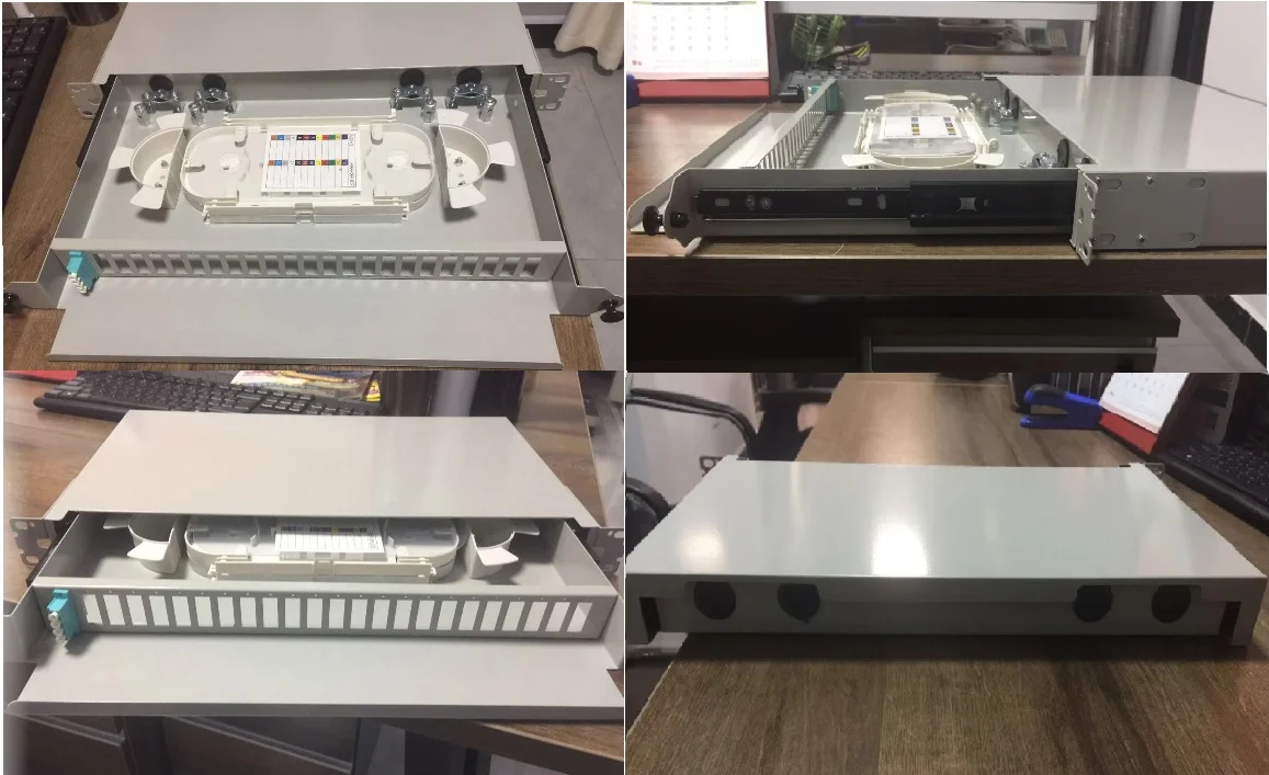 OEM Logo 24 Ports Slide Out Rack Mount Patch Otb Odf 96 Core Module ...