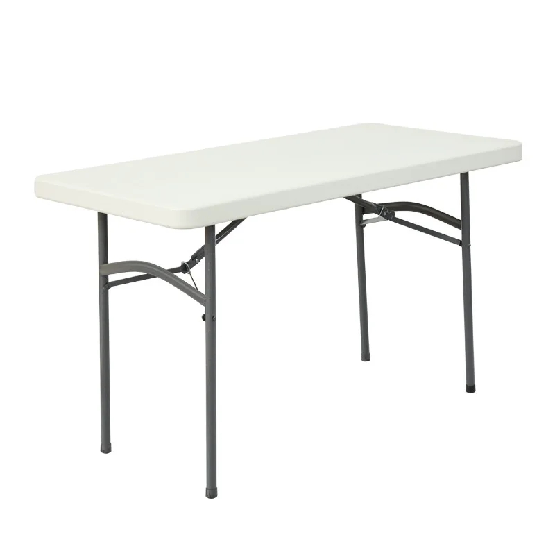 Modern strip plastic folding table Company conference table Outdoor ...