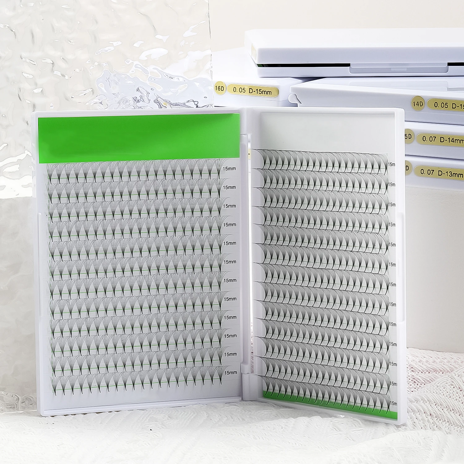 Extension Premade Fans Korean PBT Material Big Trays Lashes