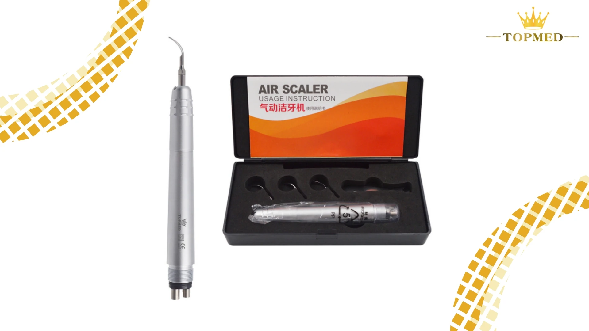 Dental Tooth Surgery Instrument Turbine Pneumatic Elevator Set Tools Prevent Inflammation With ...