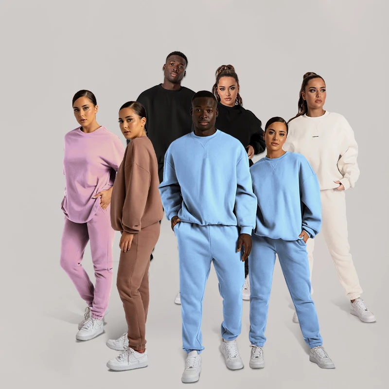 Customized Unisex Design Long Sleeve Sweatshirt Sweatsuit And Tracksuit ...