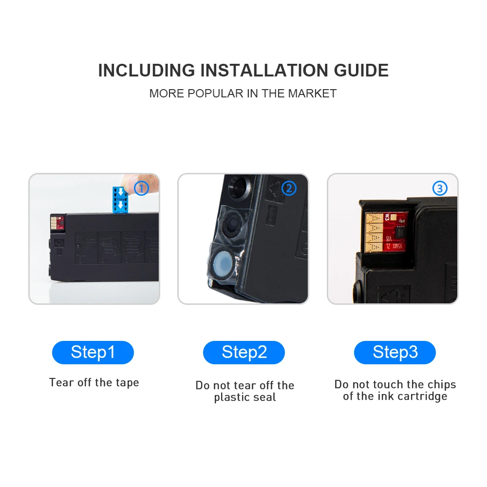 Wiseprint Compatible Hp Hp712 712 Xl 712xl Color Inkjet Ink Cartridge ...