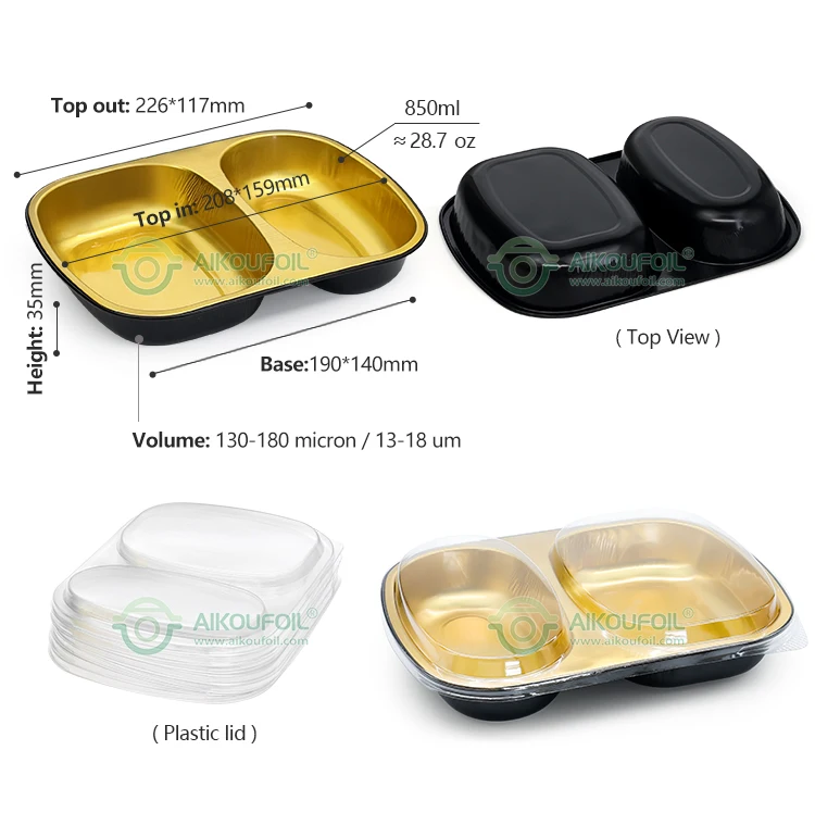 Mikrowelle Gold - Durable and Stylish Aluminum Containers