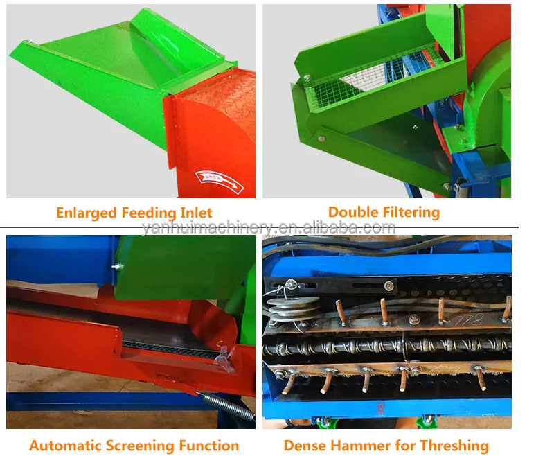 Small Wheat Threshing Machine - High Productivity & Durability