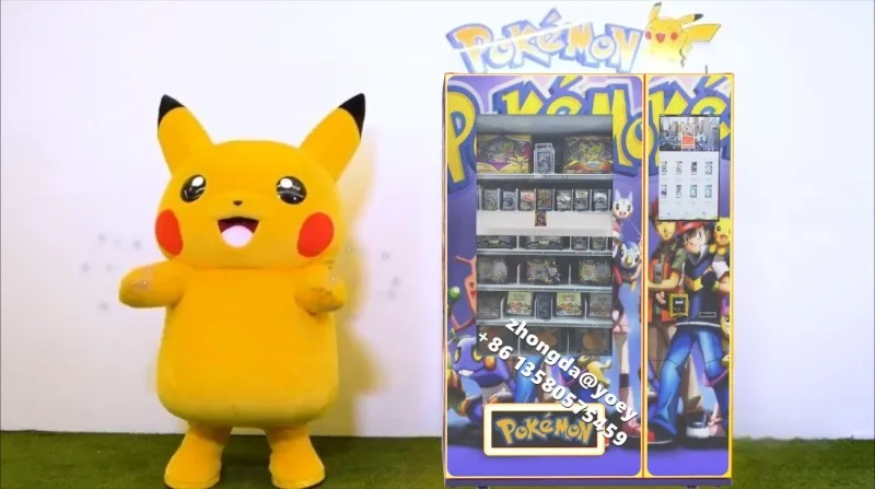 Trading Card Vending Machines - Attractive Design & Functionality