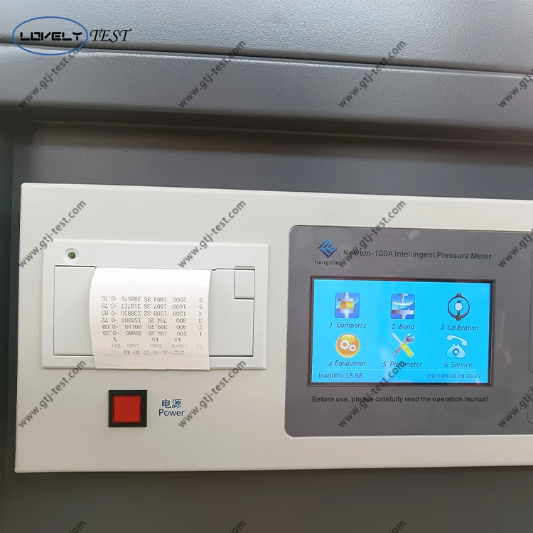 Concrete Strength Testing - Reliable Digital Compression Machine