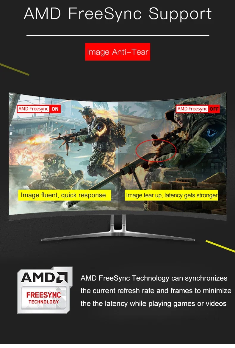 Shop Our Curved Flat Computer Monitors - 1k to 4k LED