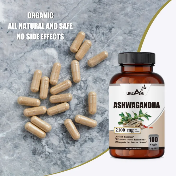 Lifecare Supply High Quality Ashwagandha Extract Capsules