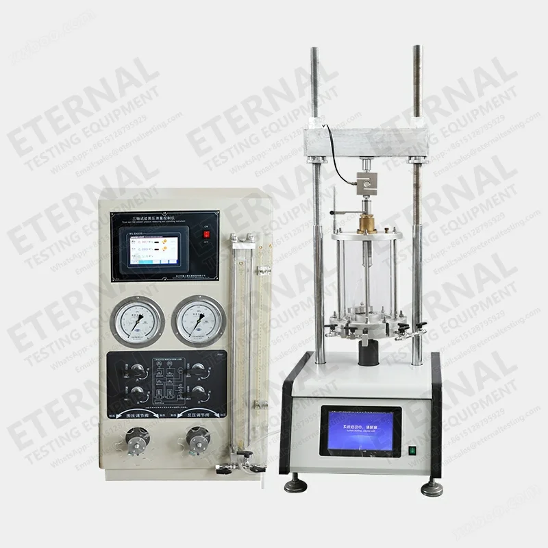Triaxial Test Systems 60kn Triaxial Testing Machine For Soil - Buy 10kn ...