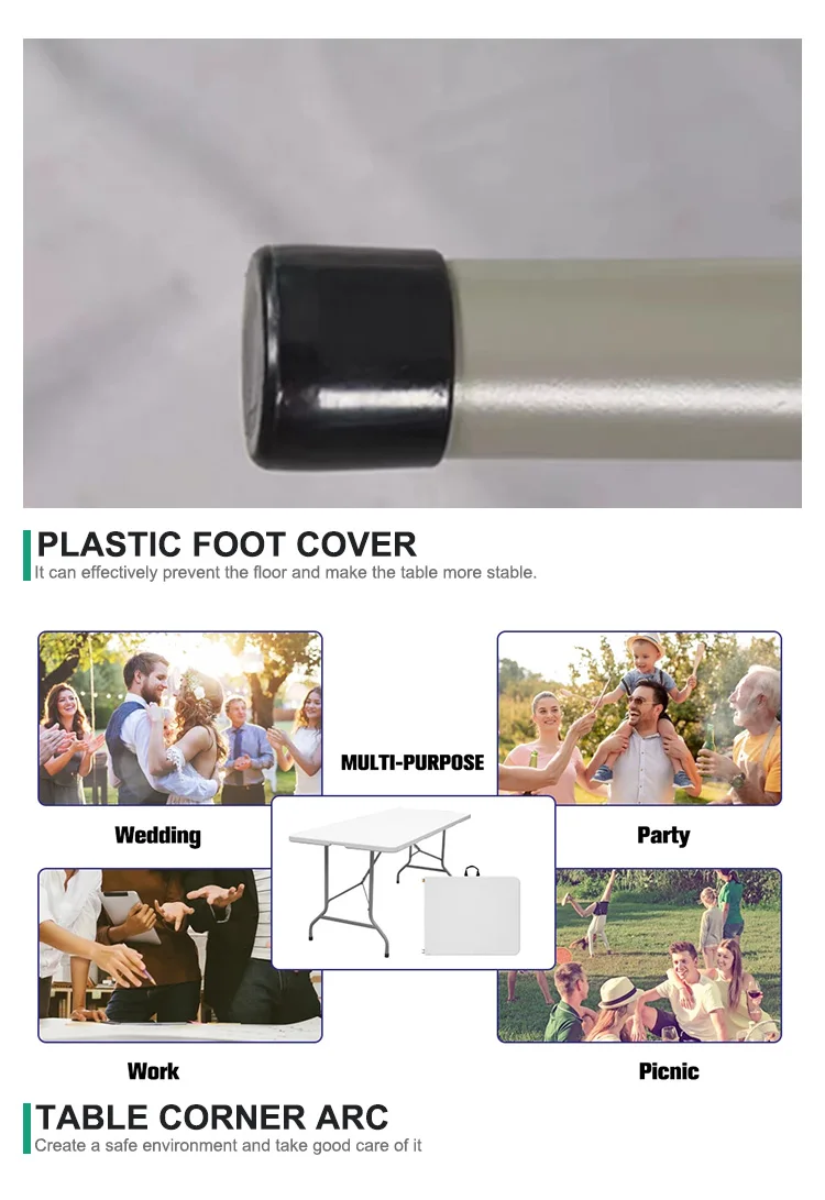 High Quality and Affordable Outdoor Wedding Party Rectangular Plastic ...