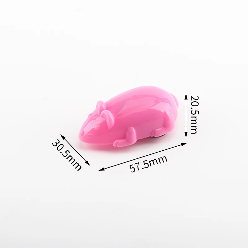 Plastic Pull Back Animal Mouse Car Toys For 50mm Capsule For Surprise ...