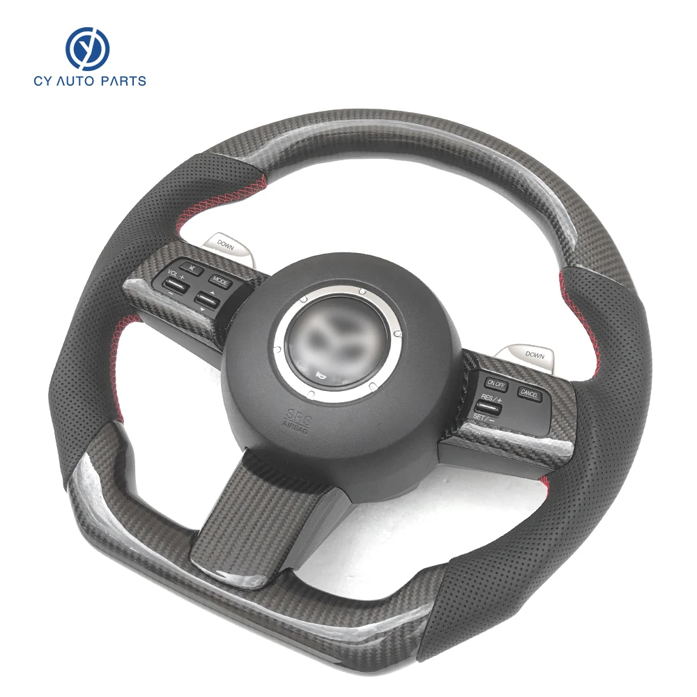 For Mazda Rx8 Customized Real Carbon Fiber Steering Wheel - Buy Brand ...