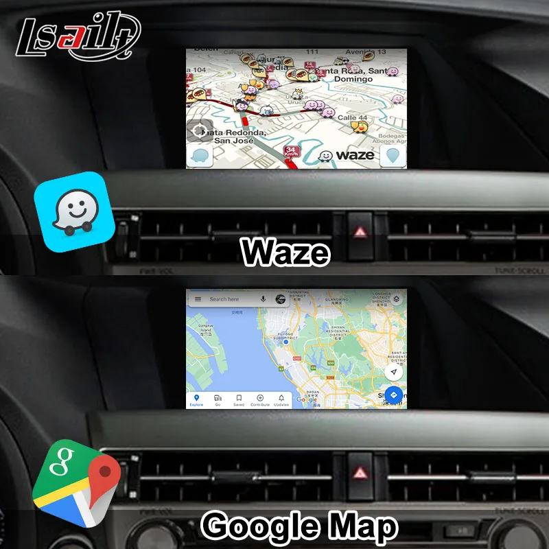 Lsailt Wireless Cp/android Interface For Lexus Rx Rx450h Rx350 Rx270 ...