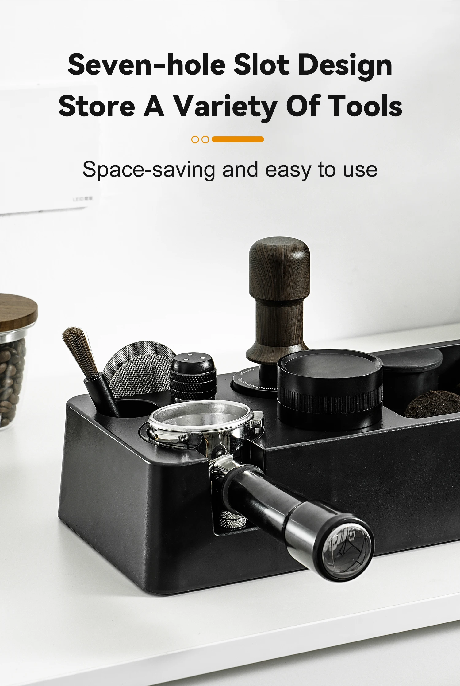 Wholesale Eco-Friendly ABS Espresso Tamper Holder 51-58mm Plastic ...