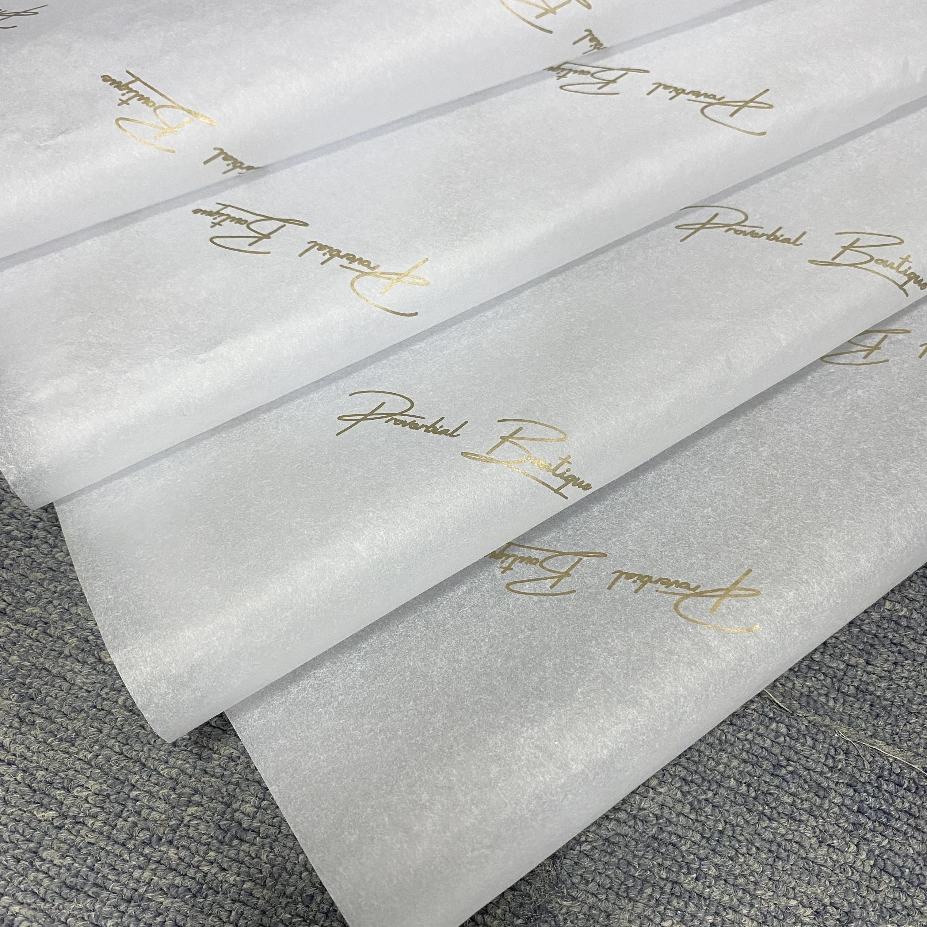 Customized Printed Logo Gift Tissue Paper - Bio-degradable