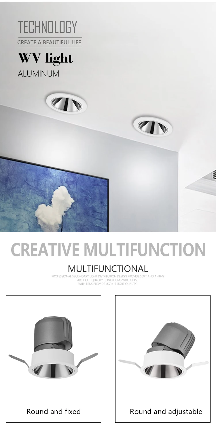 Hotel LED Pinhole Downlights - Efficient Lighting Solutions