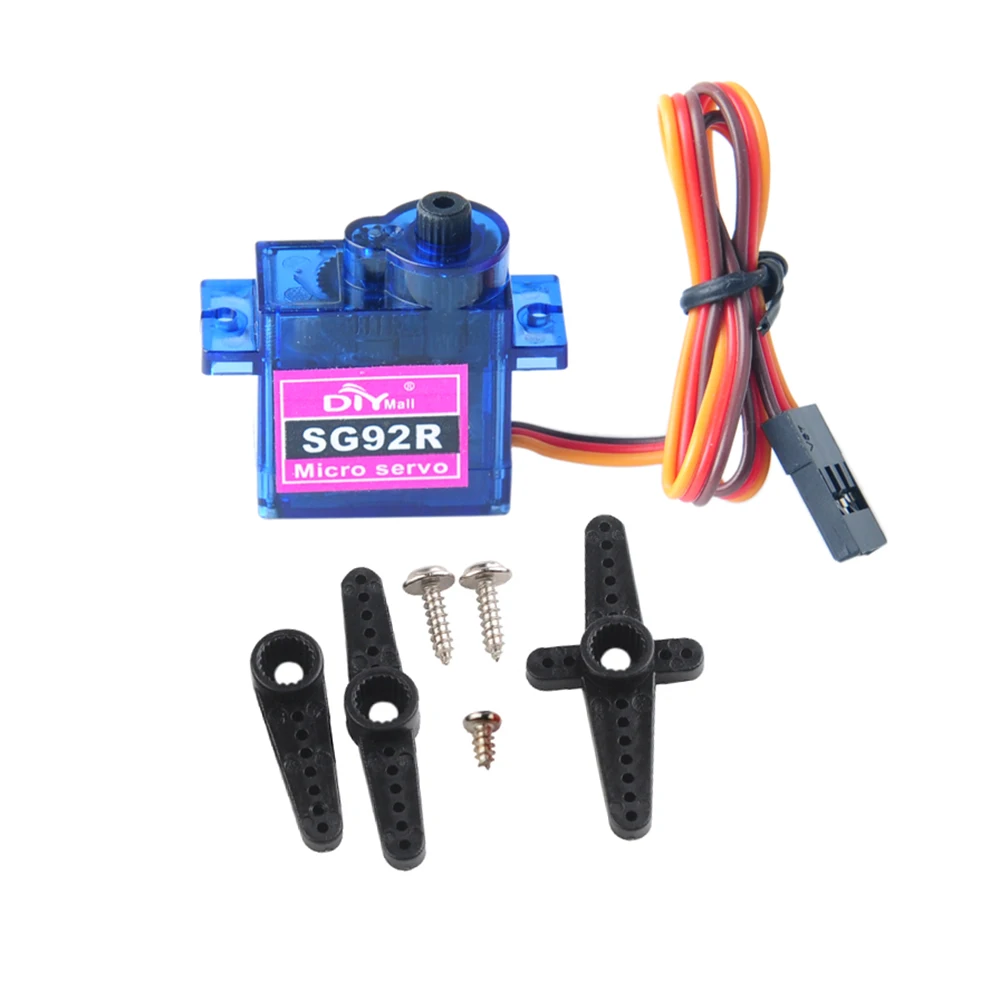 Steering Fixed Wing Helicopter Remote Control Aircraft 9g 4-6v Motor ...