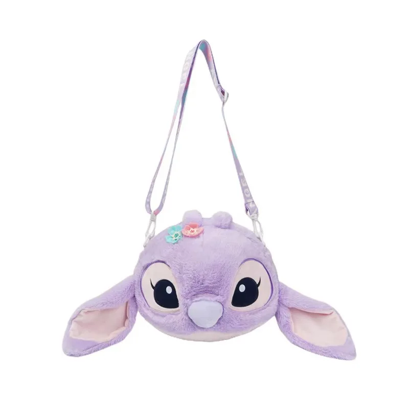 Ywmx Stitch Handbag New Boutique Plush Girl Soft Purple Stuffed Plush ...