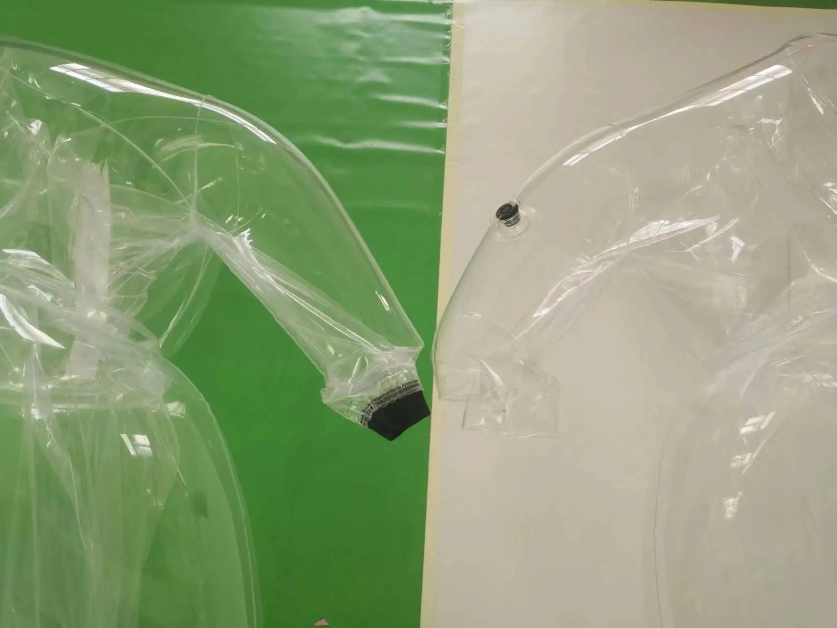 Custom Inflation Photos PVC Christmas Gift Inflatable Suit