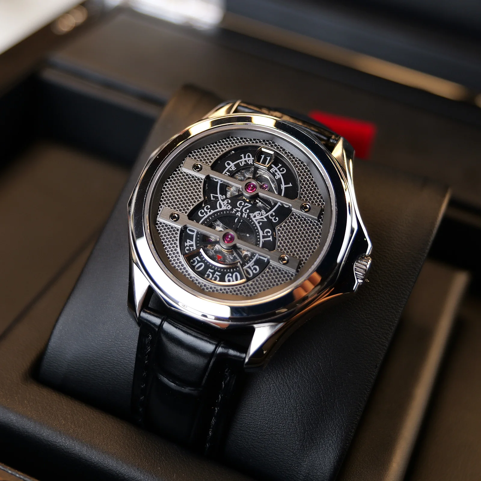 OBLVLO Top Brand Jump Hour Mechanical Automatic Mens Watch Super ...