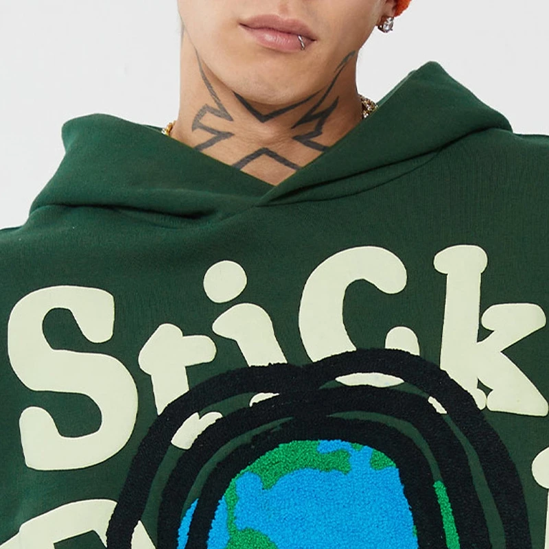 Wasolife Puff Printing Hoodies - Custom 3D Logo Designs