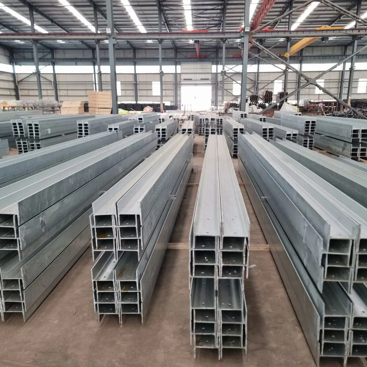 U Channel Galvanized Steel Purlin 41x41x2mm Non-Alloy Grades Q235/Q345 ...