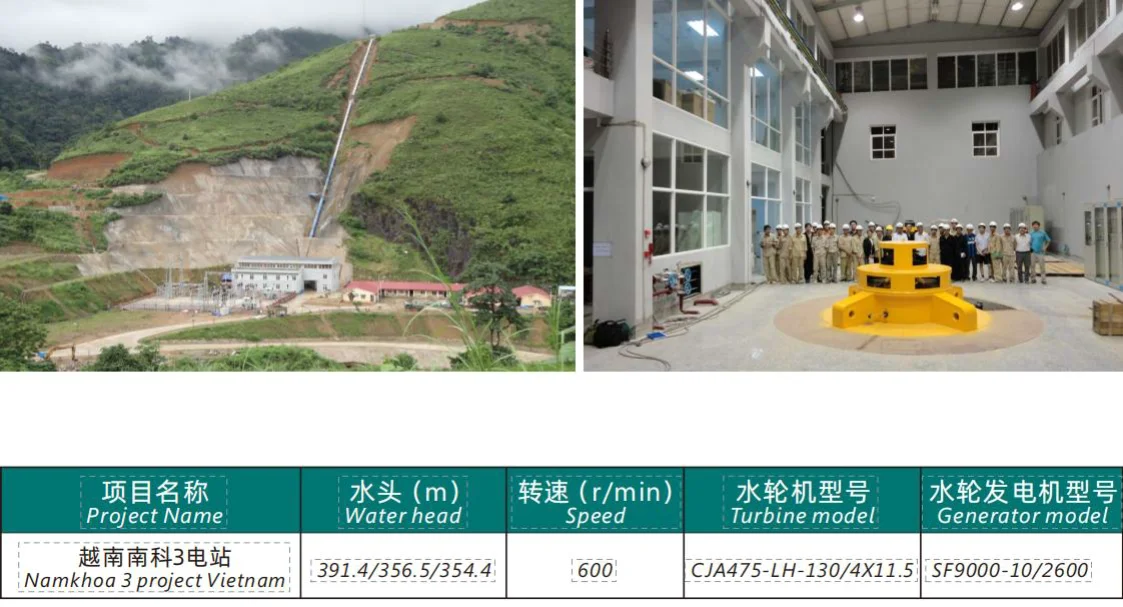 Mini Hydro Power Generator Plant 50kw-100mw Francis Pelton