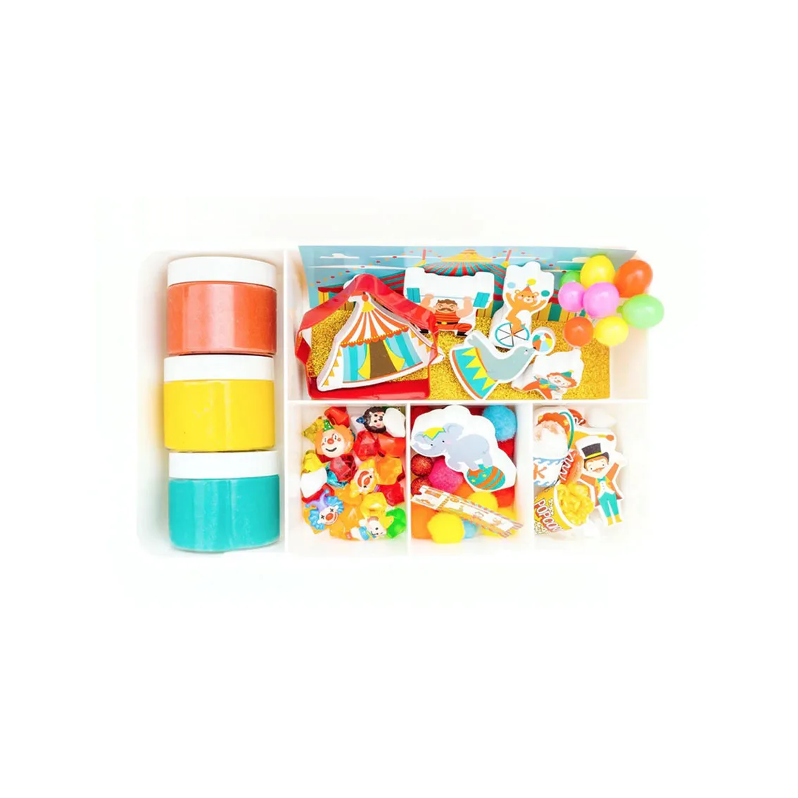 Circus Carnival Theme Party Decoration DIY Circus Kit Sensory Bin Kids ...