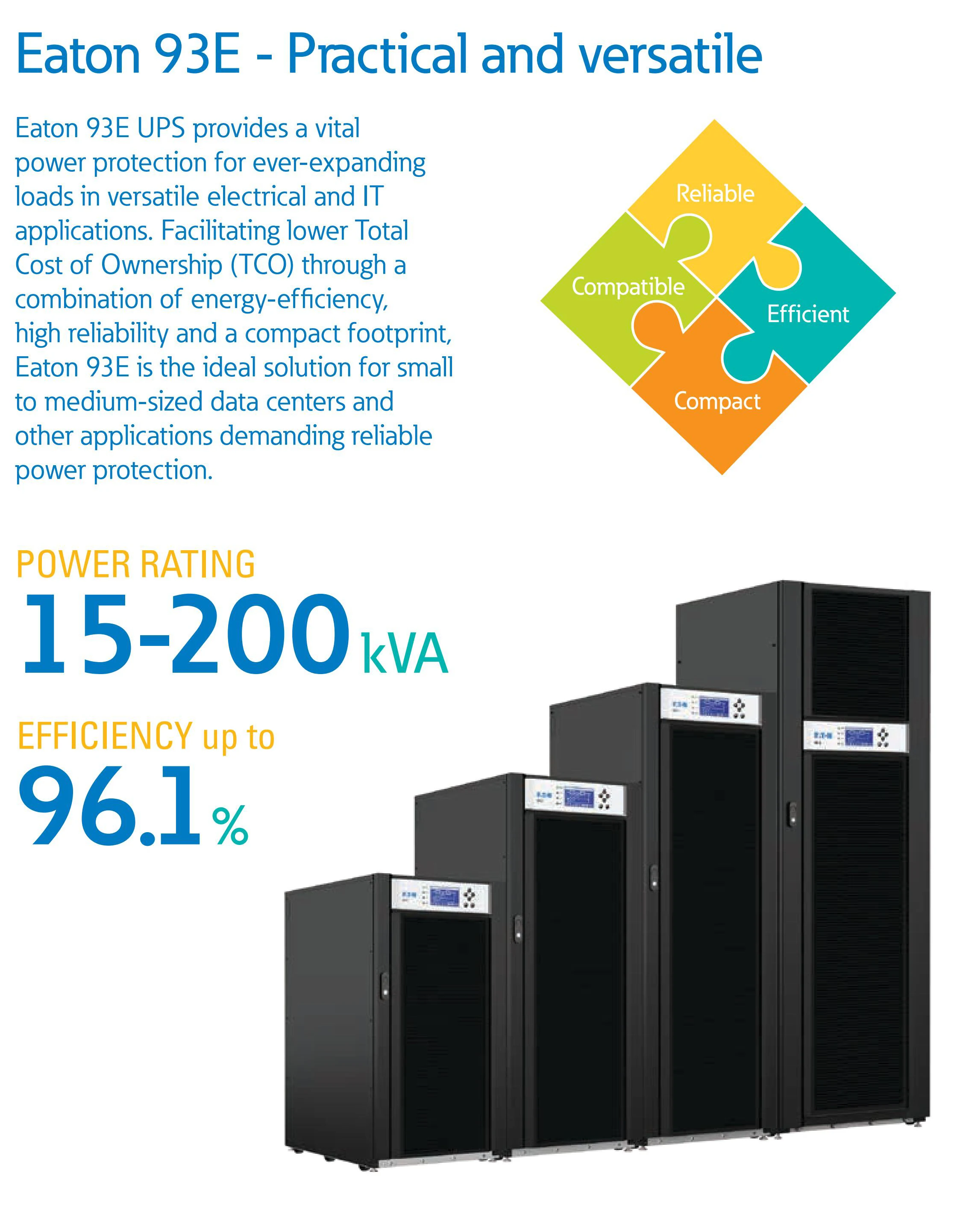 Eaton Ups 93e 36kva Three-phase Online Ups Backup Power - Buy Eaton 93e 93e-20-n-mbs 20kva 20 ...