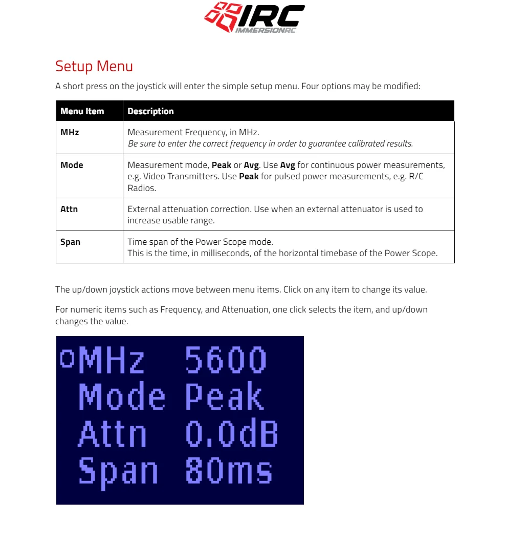 Immersionrc RF Power Meter V2 - Precision for RC Drones