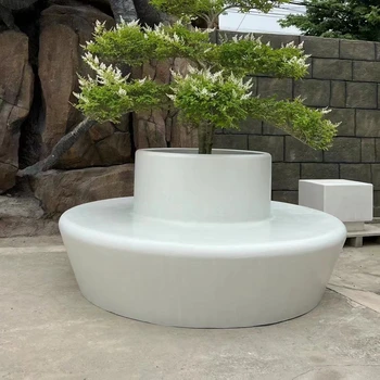 Garden Decoration Outdoor Water Proof Uhpc Grc Flower Pot Planter - Buy ...