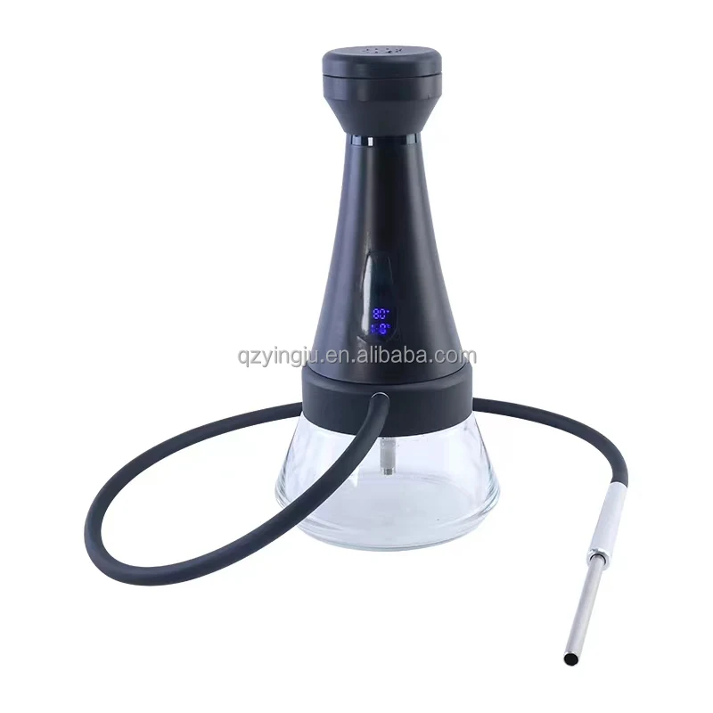 Yj Electronic Hookah Shisha With Glass Pods Electronic Shisha Display ...