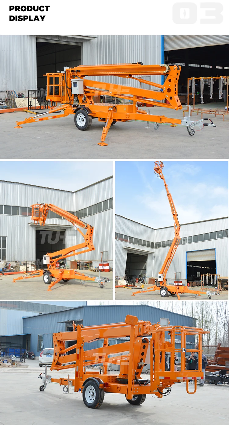 Towable Articulated Boom Lift - Spider Man Telescopic Lift