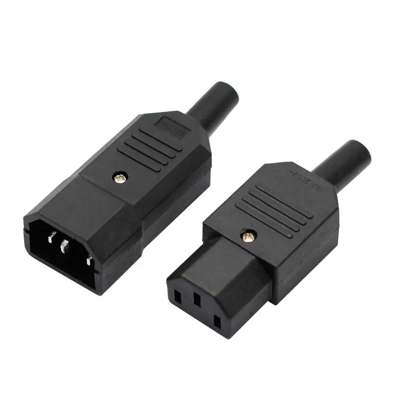 High Quality 10a Detachable Assembly Wiring Cord Power Plug Iec320 C14 ...