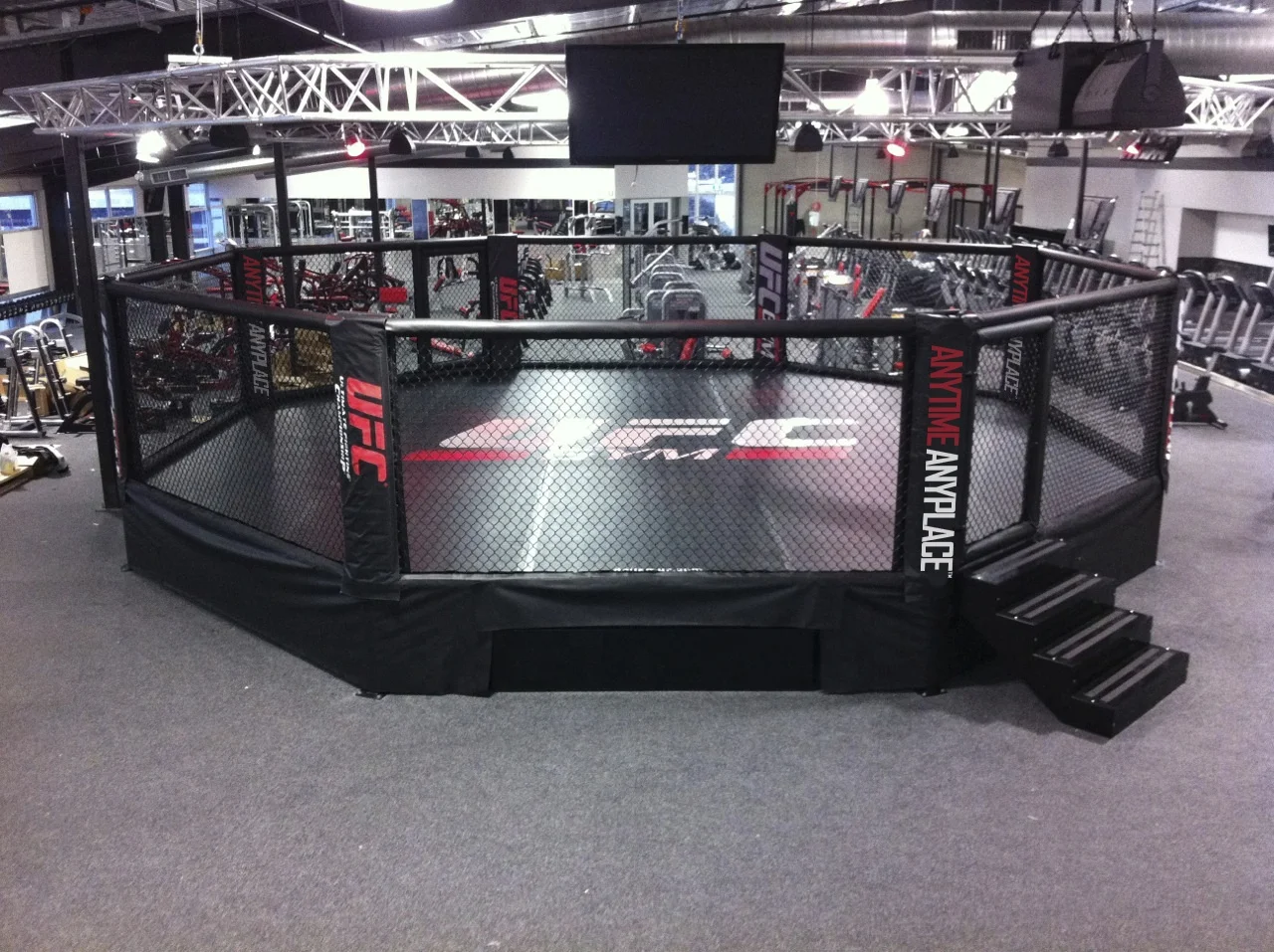 MMA Hexagon Cage 24Ft, 25Ft, 30Ft - Durable UFC Octagon for Boxing ...