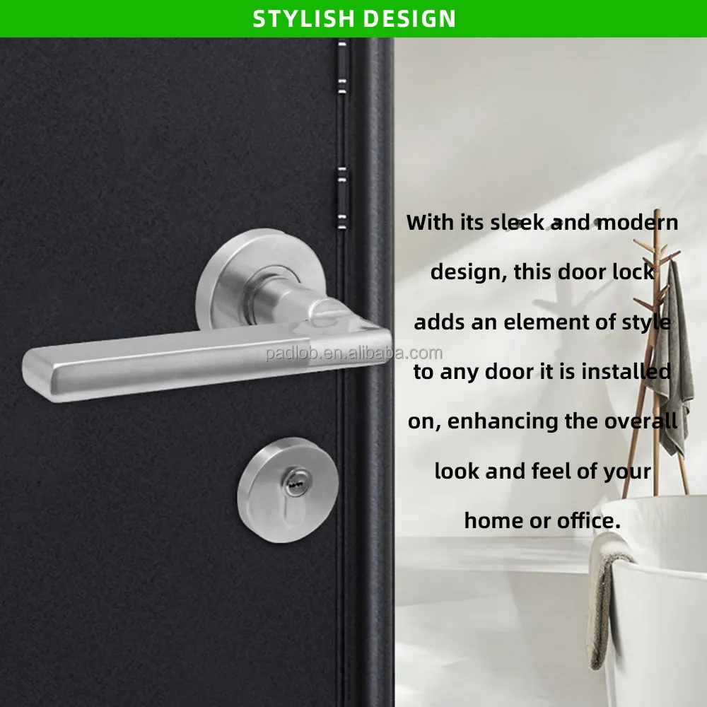 Wholesale Southeast Asia Africa Stainless Steel Door Lock Set
