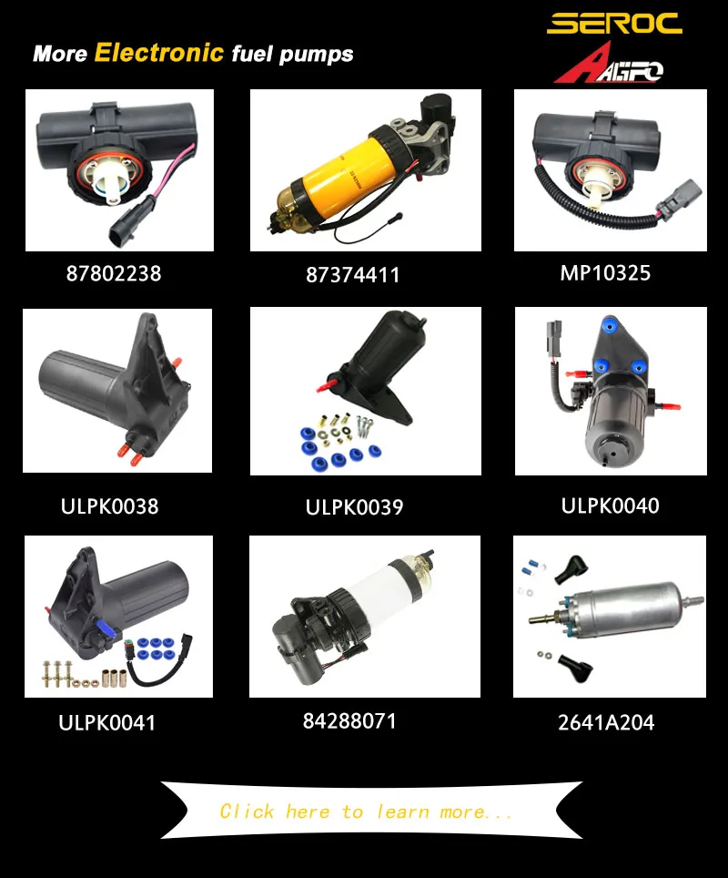 Fuel Pump Filter Assembly RE569927 RE567079 for JD Tractors